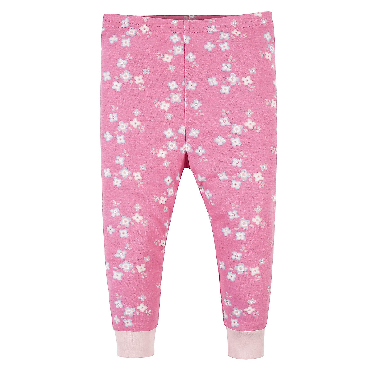 Canticos Unisex-Baby Girls' 2-Piece Snug Fit Cotton Pajamas, Pink, 18 Months