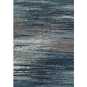 Dalyn Rugs Modern Greys Rug, 3'3" x 5'3", Teal
