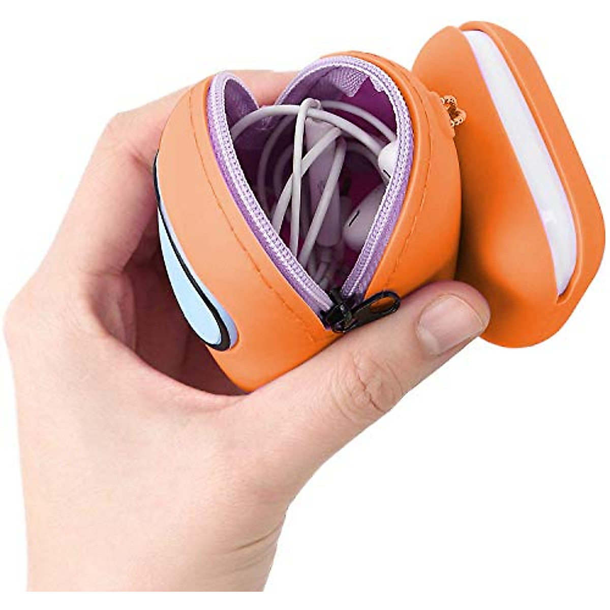 Among Us Toys Silicone Storage Bag Can Hold AirPods Pro Case Small Items Good-Looking Gift Backpack Office Study Car