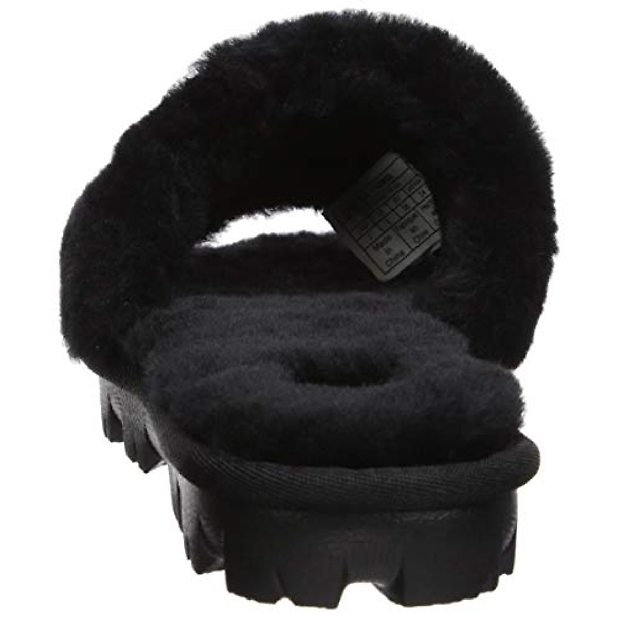 UGG Women's Cozette Slipper, Black, 7