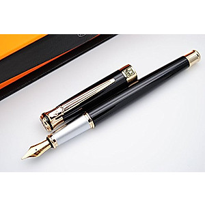 Picasso 903 Sweden Flower King Fountain Pen Original Box (Black)