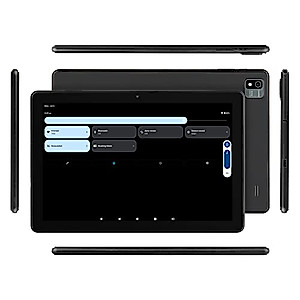 LVILLE Tablet 10.1 Inch Quad-Core 32GB Android 12 Tablets IPS HD Display 5000mAh Tablets (Black)