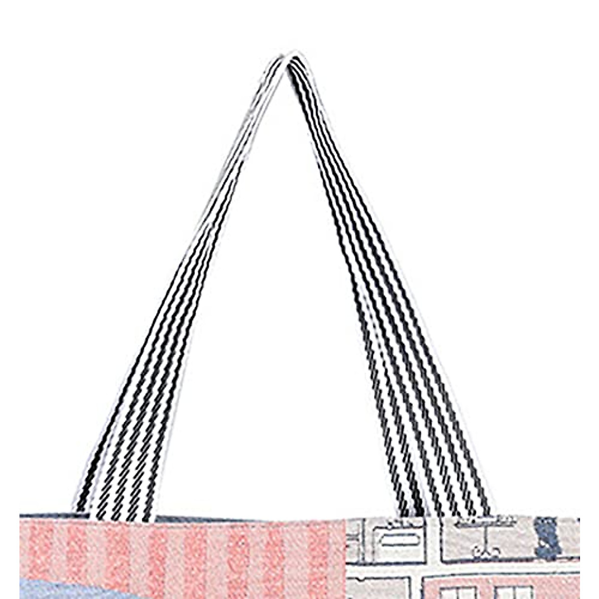 Bisadon Students Fashion Trendy Ethnic Style Bags for Women Female Shopping Bag Cartoon Canvas Embroidered Locking Backpack Pink