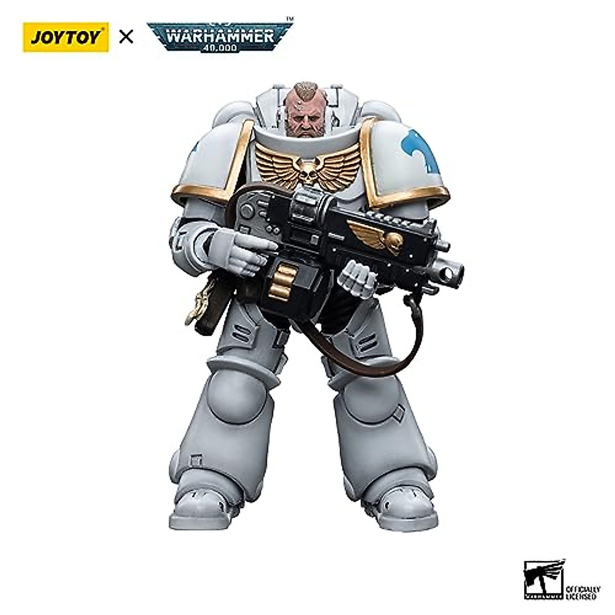 JoyToy Warhammer 40K: Space Marines White Consuls Intercessors 2 1:18 Scale Action Figure