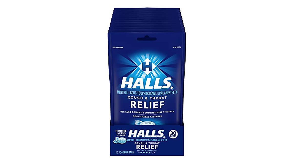 HALLS Relief Mentho-Lyptus Cough Drops - 360 Total Drops