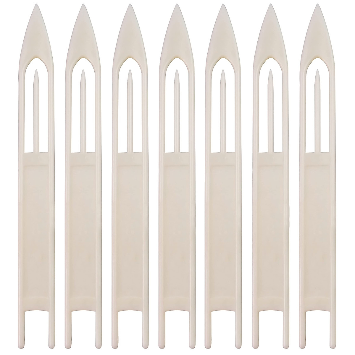 Netting Needle Shuttles Fishing Net Repair Line Equipment, 7pcs Plastic Cast Net Mending Needles Sewing Repair Tool Size 3 4 5 6 7 8 9