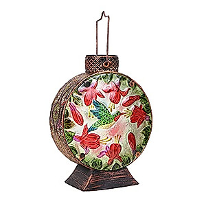MUMTOP Solar Lights Hanging Solar Outdoor Lanterns Waterproof LED Light Hummingbird Decor Tabletop Lanterns Lamp for Outdoor Garden Yard Tabletop Decorations