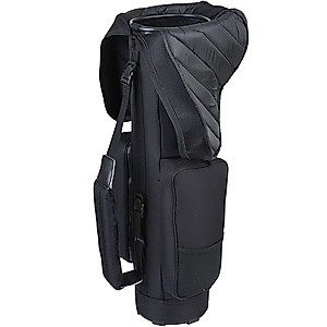 St. Andrews Zippered Cover Golf Travel Bag - Eggplant