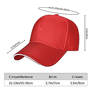 Pole Dancer Stripper Classic Baseball Caps,Adjustable Sandwich Cap, Red Casquette Hats Outdoor Trucker Dad Hat