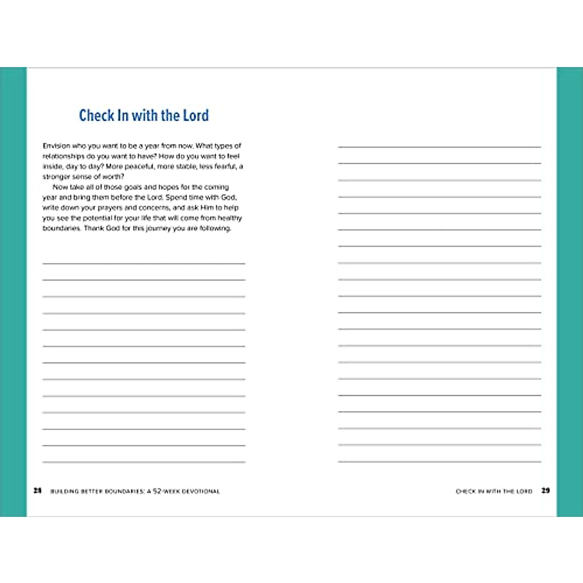Building Better Boundaries: A 52-Week Devotional: Devotions and Faith-Guided Wisdom to Help You Develop Healthy Relationships