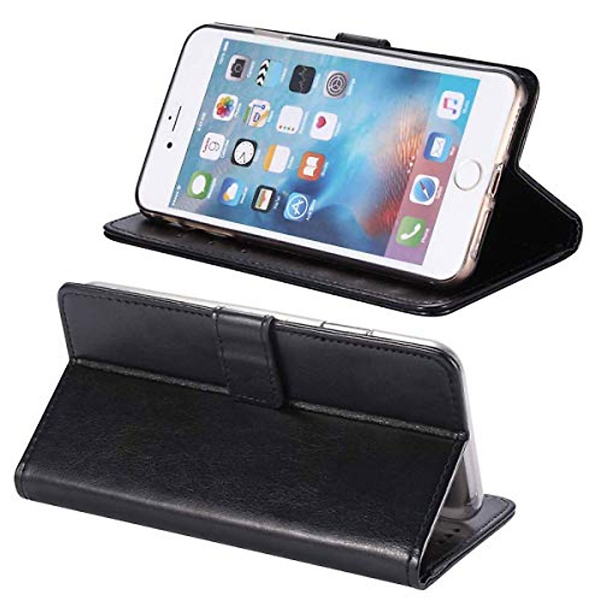 FZZSZS PU Leather Wallet Flip Protective Case for Emporia Smart 6,Magnetic Flip Cover with Card Slots and Stand Shell for Emporia Smart 6 (6.58") - rose