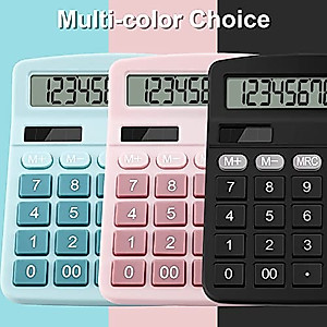 Desk Calculator Large Display Black