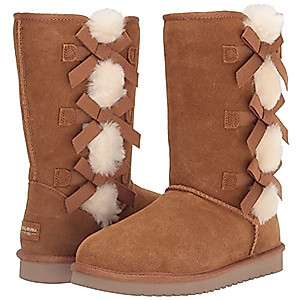 Koolaburra by UGG Women's Victoria Tall Fashion Boot, Chestnut, 07 M US