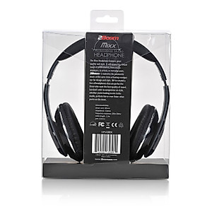 2BOOM MIXX Professional Over Ear Studio Foldable Digital Stereo Bass Wired Headphone Black