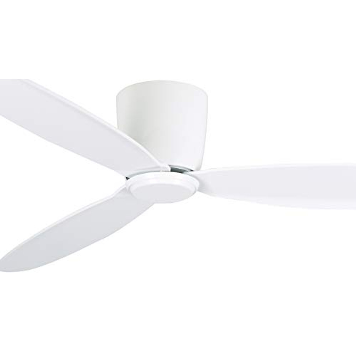 Lucci Air 21287001 Radar DC Ceiling Fan, 52 Inch, White with White Blades