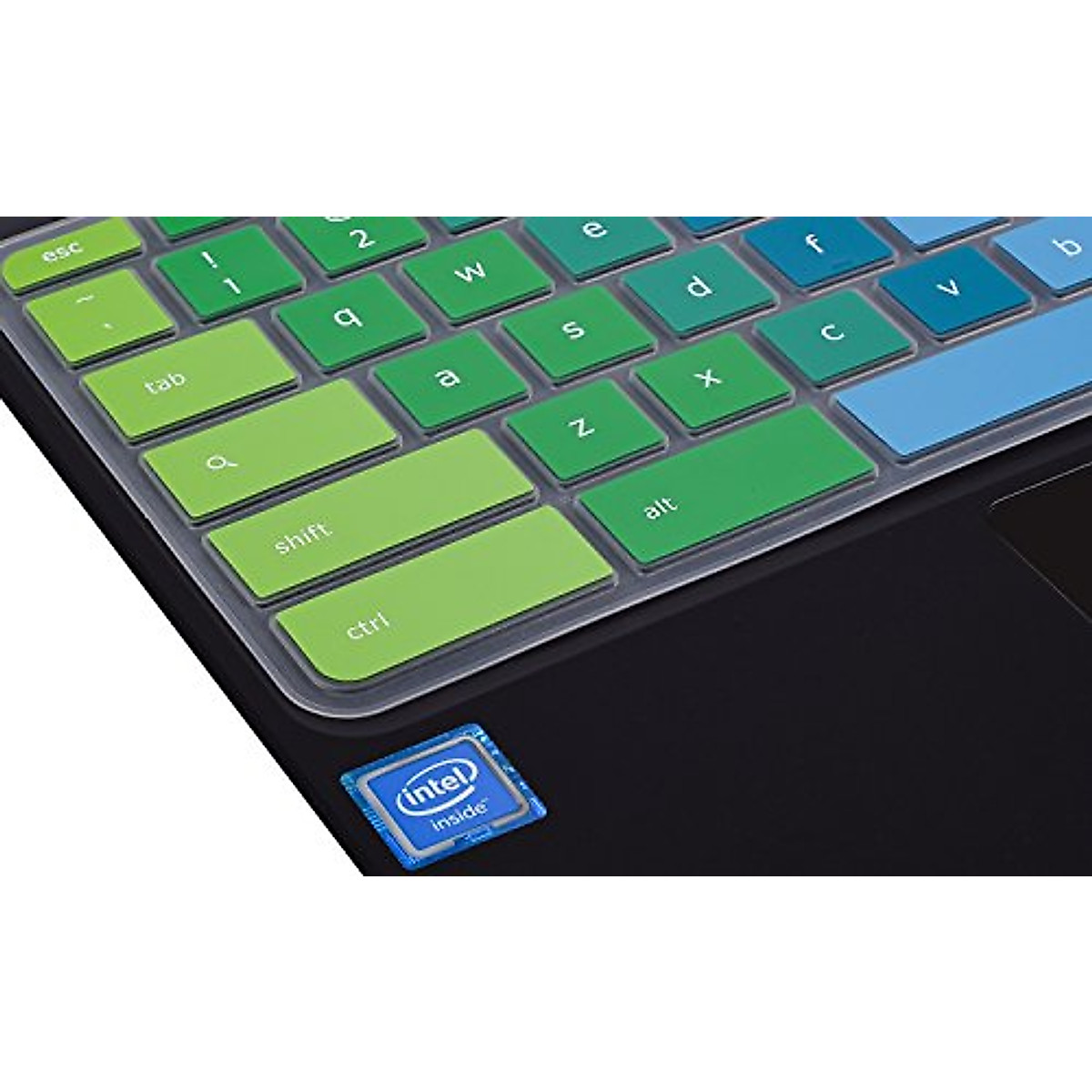 Colorful Keyboard Cover for Acer Chromebook Spin 11 311 CP311 511 512/Chromebook 11 CB3-131 CB3-132 CP311 C738T CB5-132T/Chromebook Spin 713 CP713 R13 CB5-312T/Acer Chromebook 14" 15.6",Rainbow