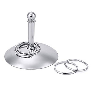 Mogoko 3 Pcs Bird Training Toys Set Basketball/Stacking Ring/Skateboard, Parrot Intelligence Toys for Parakeets Cockatiels, Macaws