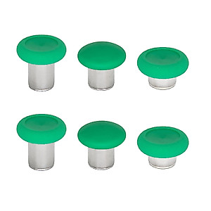 for Xbox Elite Controller Thumbsticks Joysticks Buttons Replacement for Xbox One Elite Controller (Model 1698) -Green