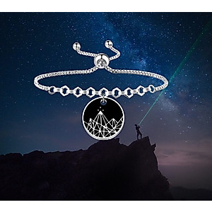 SEIRAA The Night Court Jewelry Court of Thorns and Roses Bracelet To the Stars Night Court Bookish Gifts (Night Court bracelet)