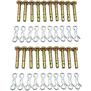 YuXuan Pavilion Replace (20-PK) Shear Pins&Cotters MTD Craftsman SnowBlowers 738-04124A 714-04040