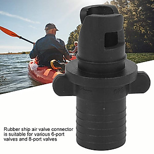 Air Valve Adapter, Leakproof Kayak Air Valve Connector Inflatable Boat Air Valve Adaptor Pump Adapter Inflation Surfboard Accessory