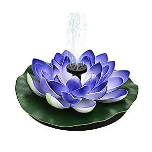 LUKEO Mini Solar Water Fountain Pool Pond Waterfall Bird Bath Outdoor Garden Decoration Waterscape Fish Tank Home Decoration
