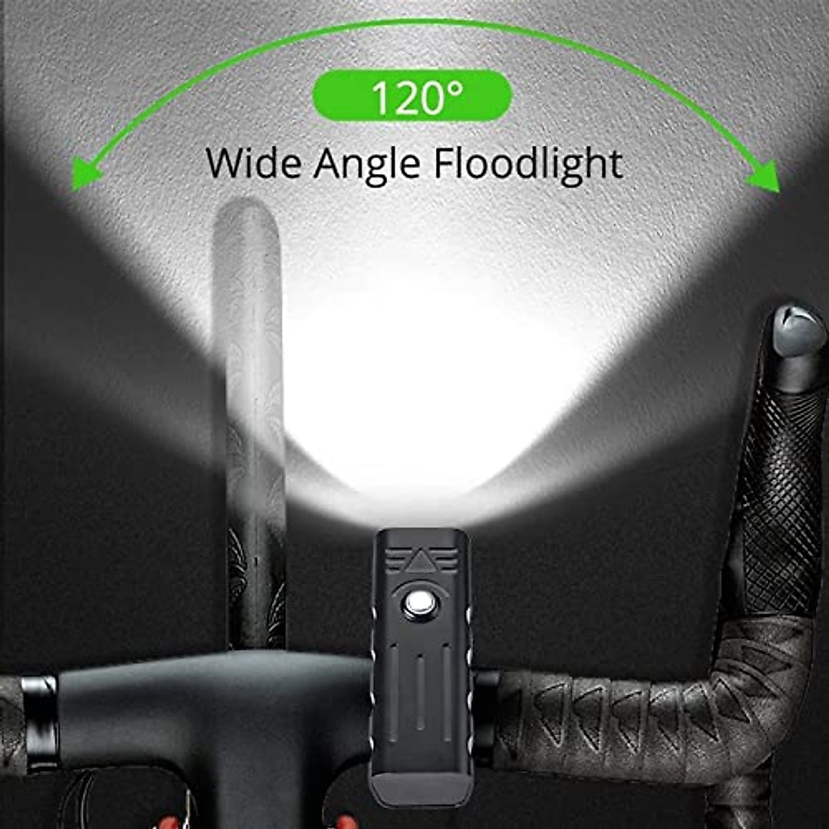 10000mAh Bike Light USB Rechargeable Bike Headlight 5T6 LED Bright Flashlight Front Lights and Back Rear Light Lanterna Bicileta (Color : Taillight)