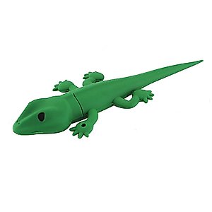Usbkingdom 32GB USB 2.0 Flash Drive Cute Animal Green Gecko Lizard Shape Memory Stick Jump Drive Thumb Drives Flashdrive Pendrive