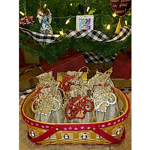 Burlap Bags, 25 Packs 8''x12'' Drawstring Gift Bag Burlap Candy Pouch Party Favor Linen Pockets for Wedding Birthday Party Halloween Thanksgivings Christmas New Year Valentine's Day (8''x12'')