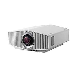 Sony VPL-XW6000ES 4K HDR Laser Home Theater Projector with Native 4K SXRD Panel, White