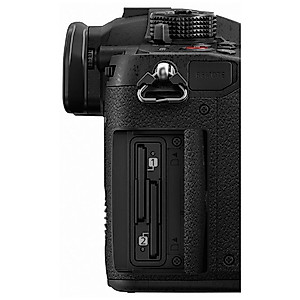 Panasonic LUMIX GH5S 10.2MP C4K Mirrorless ILC Camera Body, Wi-Fi & Bluetooth + 64GB Dual Memory & Microphone Deluxe Bundle