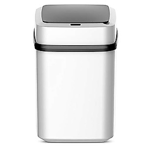 WSLLK Under Sink Trash can 10L Automatic Intelligent Sensor Smart Trash Can Dustbin Lid Motion Detector Kitchen Bedroom Energy-Saving No Noise Waste Bin