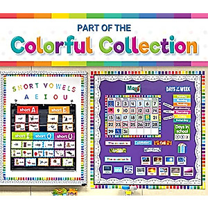 Teacher Created Resources Colorful Stripes Magnetic Border (TCR77563)