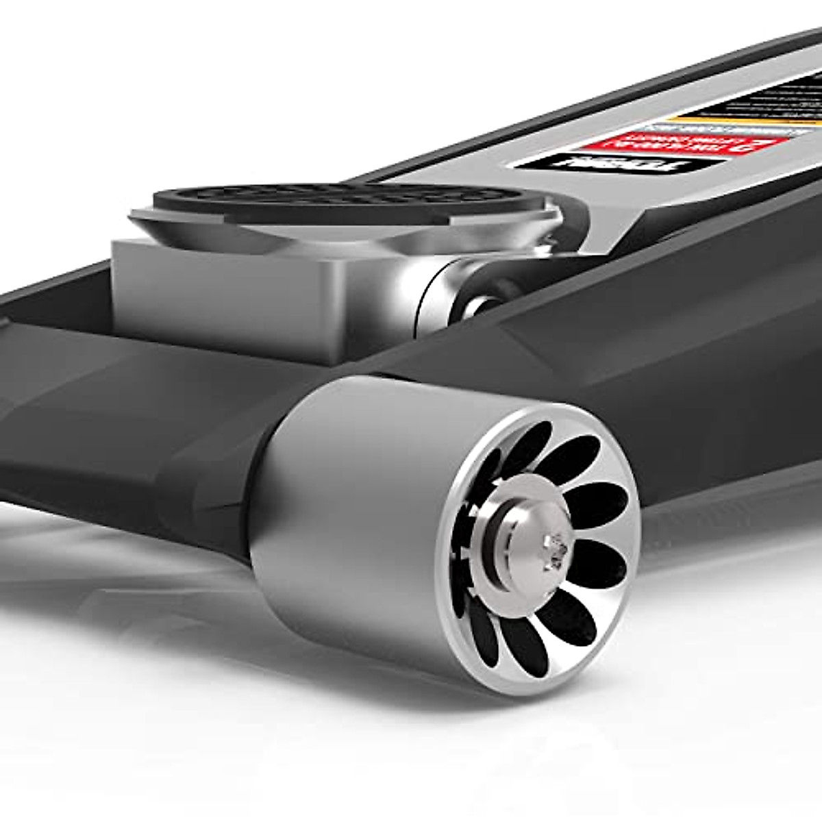 Torin T820010LT Hydraulic Low Profile Aluminum Floor Jack: 2 Ton (4,000 lb) Capacity, Black