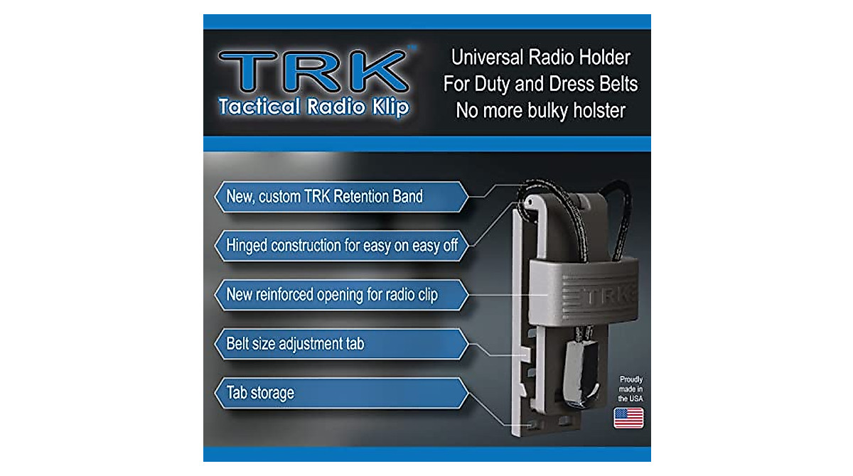 Tactical Radio Klip: Secure, Universal for First Responders
