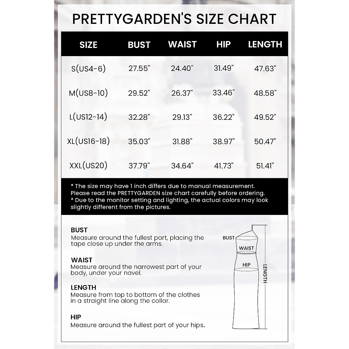 PRETTYGARDEN Women's Summer Midi Bodycon Dresses One Shoulder Strappy Tiered Ruffle Floral Boho Sun Dress (Blue White Floral,Large)