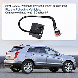 DICMIC Rear View Backup Reversing Camera for 2010-2015 Cadillac SRX Replace# 23205689, 15926122, 20910350, 22915398