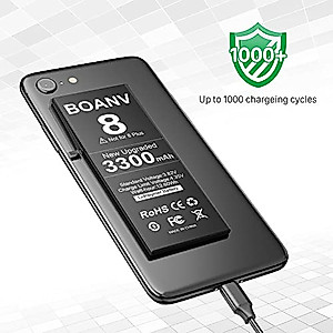 BOANV Battery for iPhone 8 (Upgraded Version), Ultra High Capacity Replacement New 0 Cycle Battery, with Professional Replacement Electronic Tool Kits