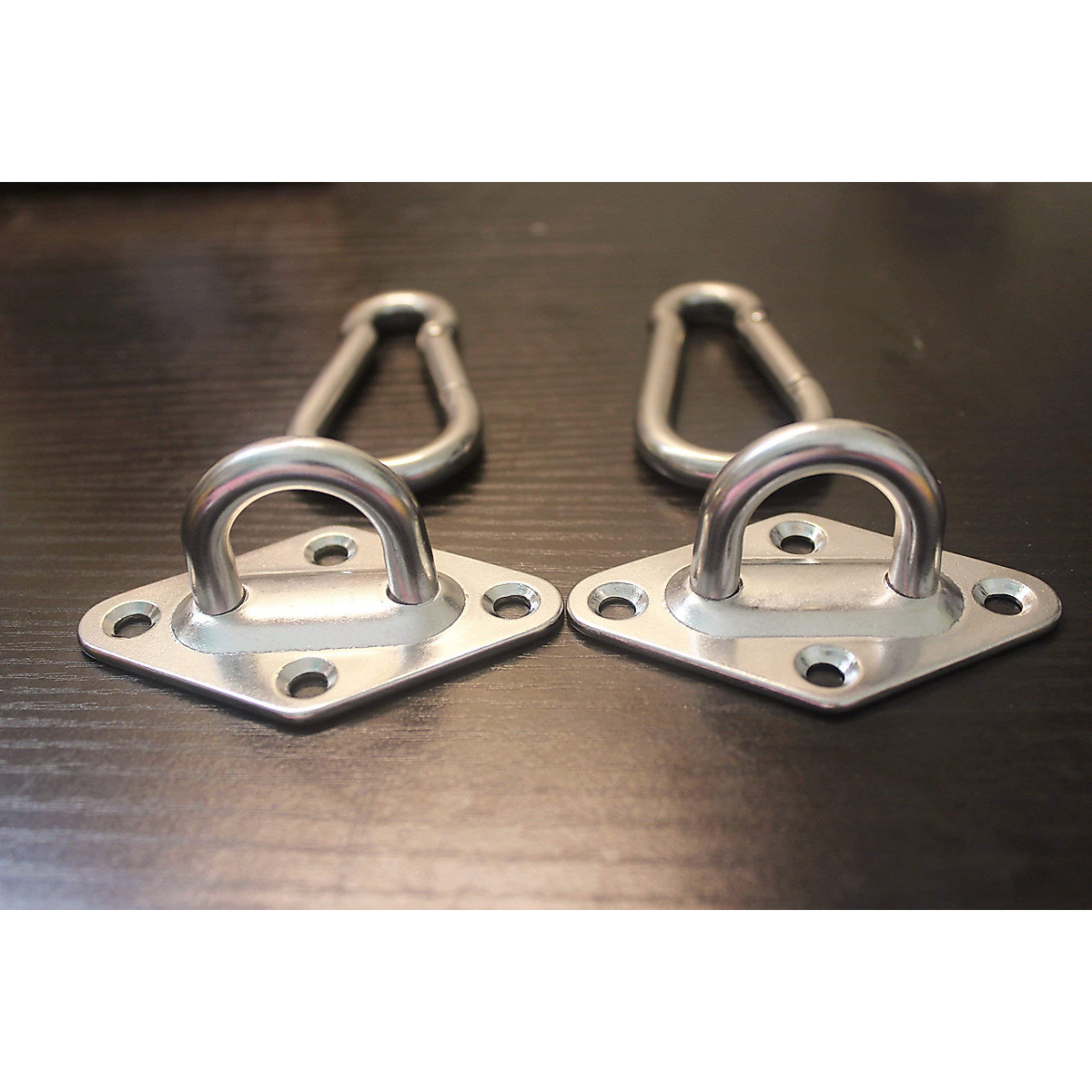 MHMYDZ 1000 lb Capacity Heavy Duty Hammock Hanging kit Ultra Durable Hammock Hooks Carabiners for Hammock Stand Hammocks Swing Chair,Multiple Indoor Outdoor Suspension Ceiling Hooks