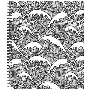 Color & Frame - Ocean Treasures (Adult Coloring Book)