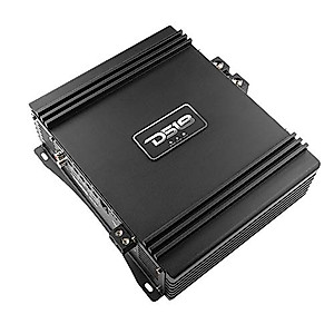 DS18 GFX-3K1 Car Audio Amplifier 1-Channel Class D Full-Range Monoblock 3000 Watts Rms 1-Ohm - Bass Knob Controller Included - Easy Installation - Powerful Amp for Vehicle Sound Systems