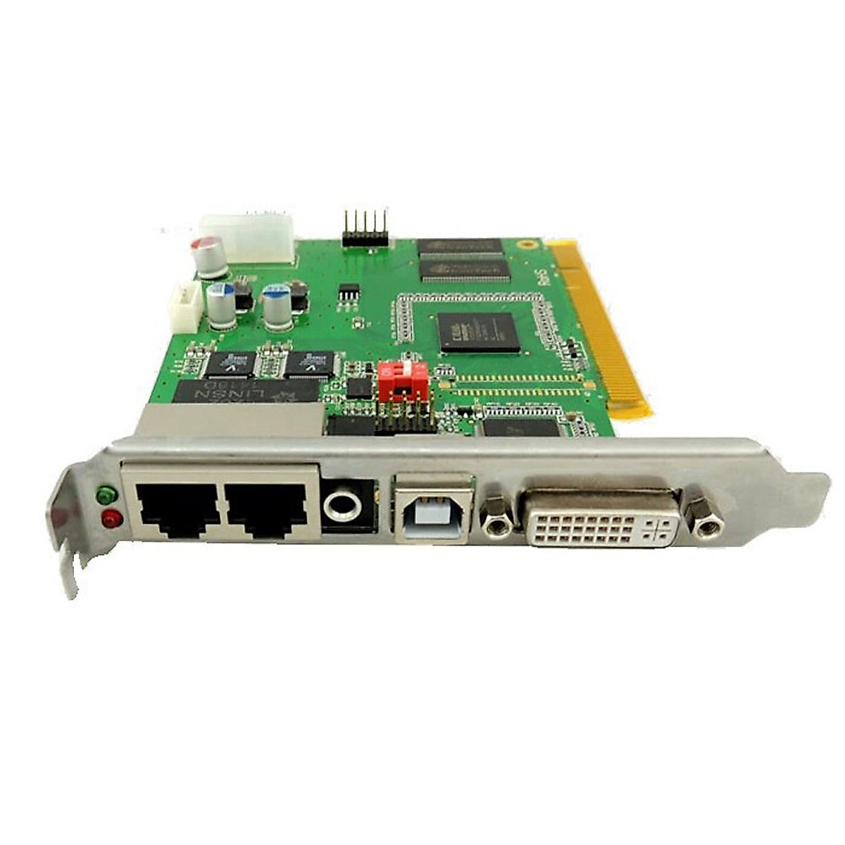 Quanmin TS802D Linsn Sending Card 2048x640 1600x800 1280x1024 Full Clolor LED Display Screen Sign Panel Synchronous Control System