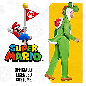 Disguise mens Yoshi Deluxe Adult Sized Costumes, Green, XX-Large US