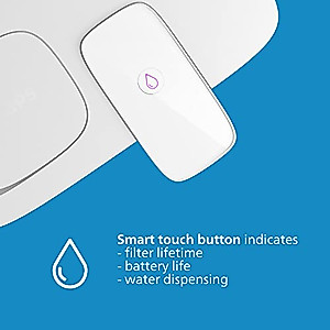 Philips Water Instant Water Filter - 3L Capacity, 1L/min Fast Flow, USB-C Rechargable