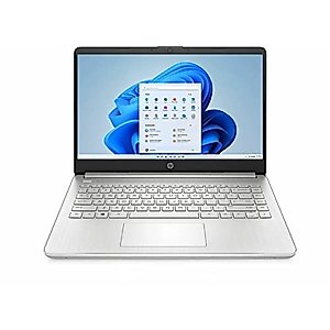 2022 HP 14" HD Touchscreen Laptop, AMD Ryzen 3 3250U Processor, 8GB DDR4 RAM, 128GB SSD, HDMI, Webcam, WiFi, Bluetooth, Windows 11 S, Silver, W/ 2-Week IFT Support