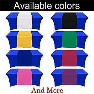 Custom Table Runner with Business Logo, 13"x72" Personalized Table Runners Customized Text Photo for Party,Tradeshow Events,Wedding,Christmas Decor