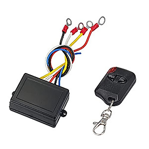 CHENGTIE Wireless Winch Remote Control Kit 12V-24V Switch for SUV Jeep Truck ATV Waterproof Winch Remote