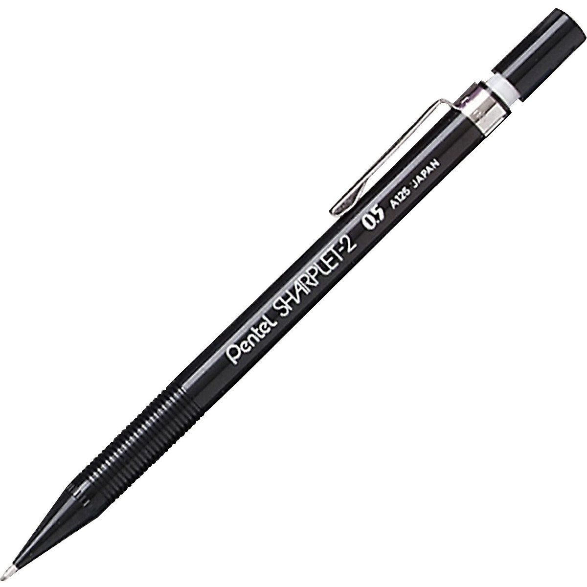 Pentel® Sharplet-2™ Automatic Pencil, 0.5 mm, Black, Pack Of 12