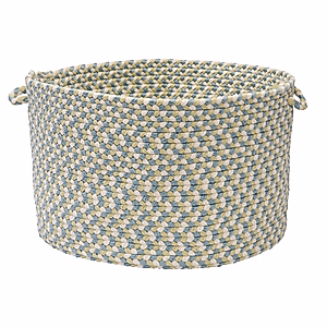 Colonial Mills OU19 18 by 18 by 12-Inch Carousel Storage Basket, Sky High