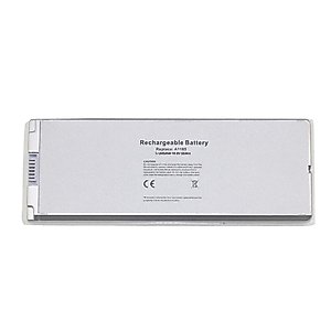 A1185 Replacement Battery for Apple MacBook 13 A1181 MA254 MA255 MB402 MA566 MB061 MB062 MA561G/A MA561FE/A（Mid/Late 2006, Mid/Late 2007, Early/Late 2008, Early/Mid 2009